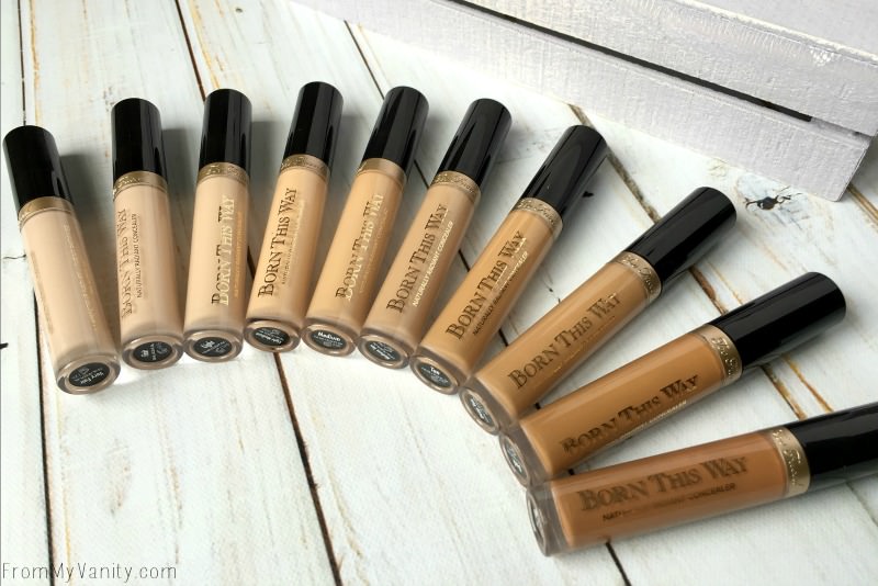 Too Faced Born This Way Concealer - Review & Swatches - From My Vanity
