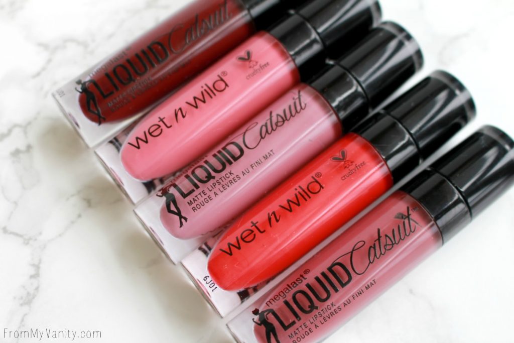 Wet n Wild Liquid Catsuit Matte Lipsticks - Swatches & Review - From My ...